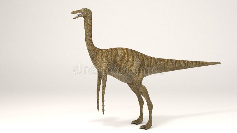 Gallimimus-Dinosaur stock illustration. Illustration of reptile - 91267457