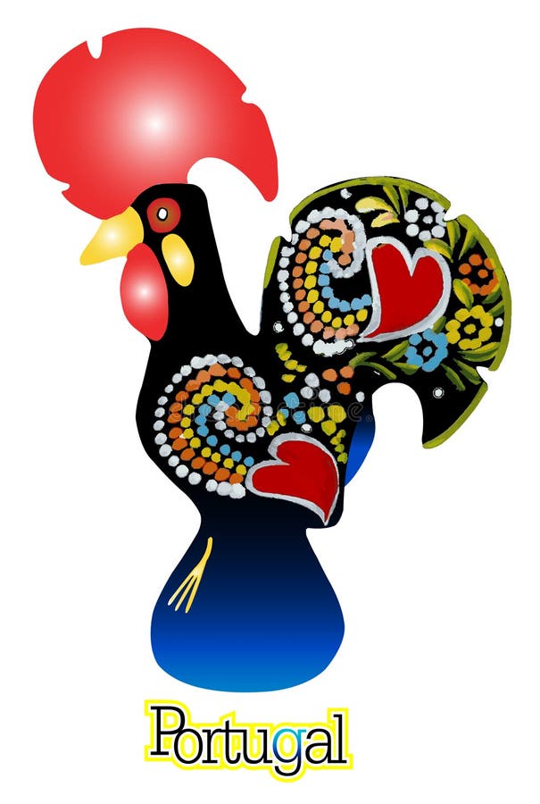 Gallo Portugués De Barcelos - Los Iconos De Galo De Barcelos ...