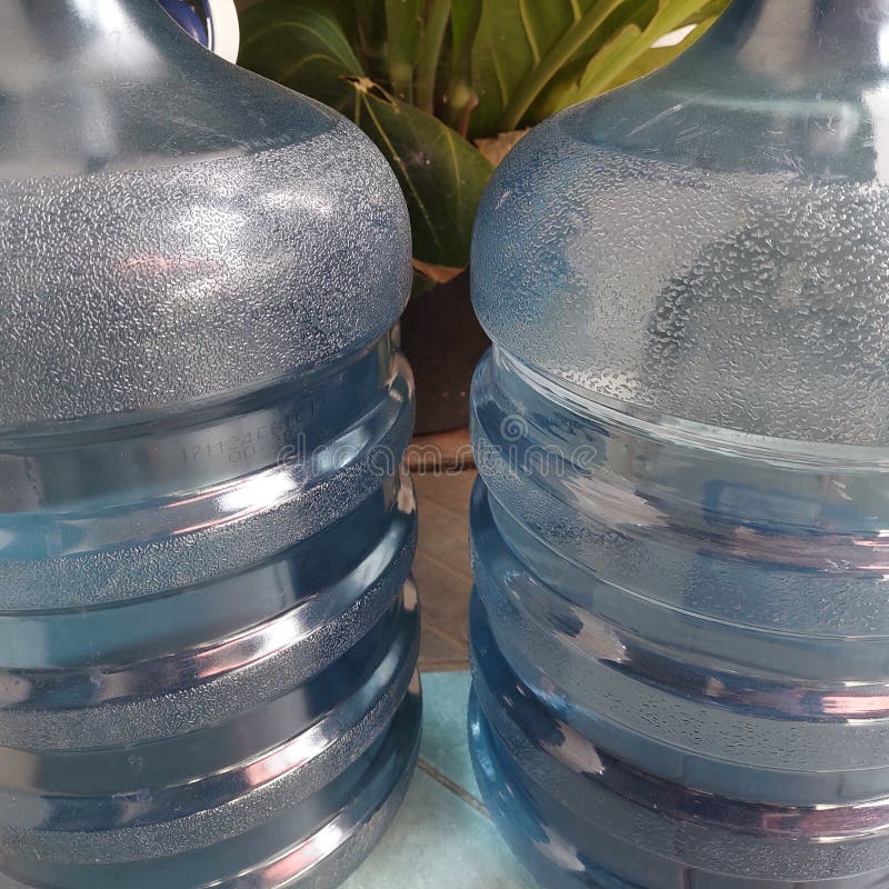 Gallon of Drinking Water Containing 19 Liters Stock Image - Image of ...