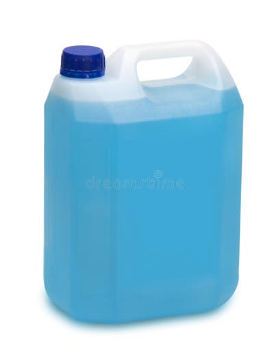 Gallon of blue detergent stock image. Image of gallon - 29758079