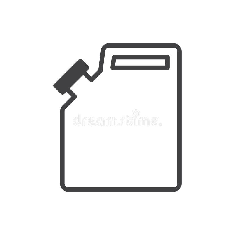 Gallon Icon stock vector. Illustration of drink, petroleum - 388296234