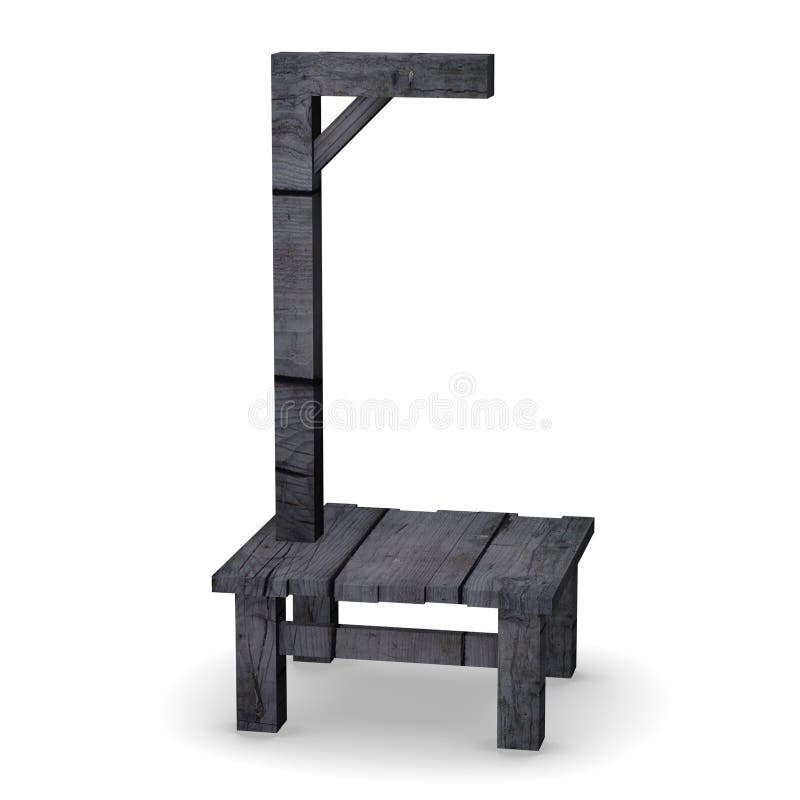 Gallows stock illustration. Illustration of device, medieval - 11627353