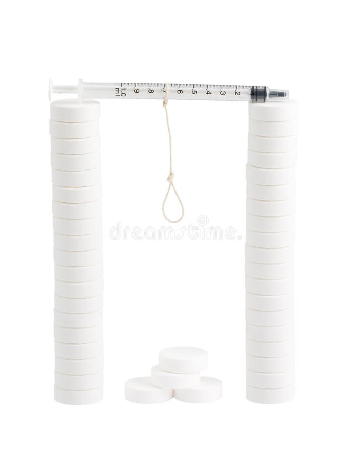 Gallows. stock image. Image of excess, addiction, pills - 13334523