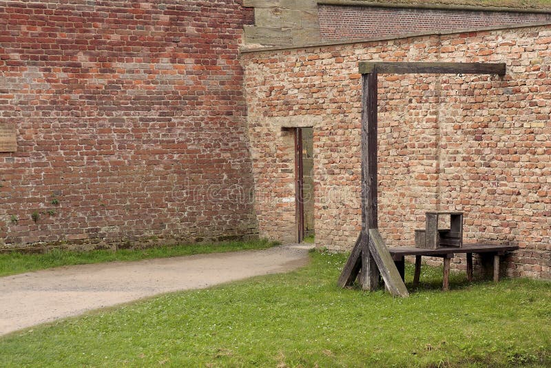 Gallows In An Old Western Town Stock Photo - Image of 1880s, sheriff ...