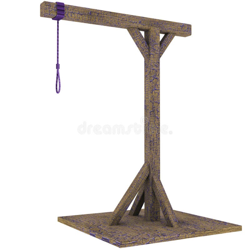 Gallows ilustração stock. Ilustração de renda, madeira - 78112655
