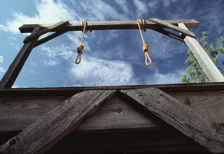 Gallows in Arizona stock photo. Image of punishment, arizona - 2601282