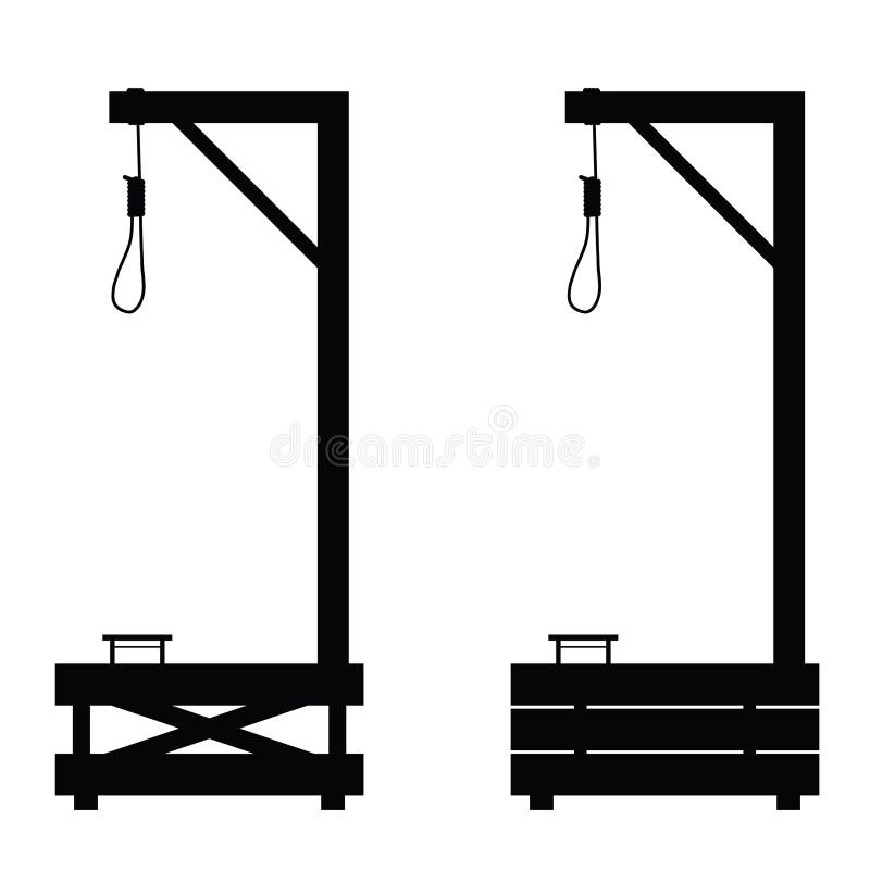 Black Gallows Stock Illustrations – 219 Black Gallows Stock ...