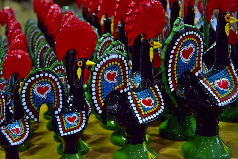 Barcelos Rooster. Portugal stock photo. Image of medieval - 9703266