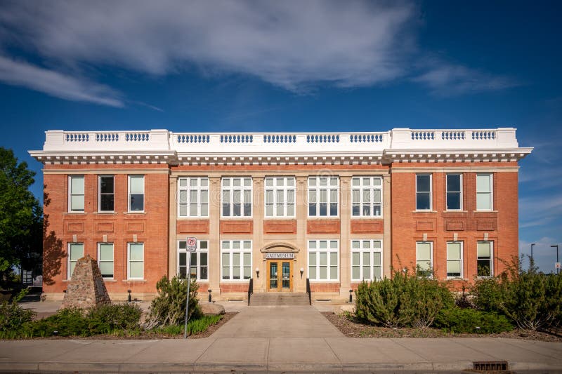 Galt Museum, Lethbridge editorial stock photo. Image of building ...