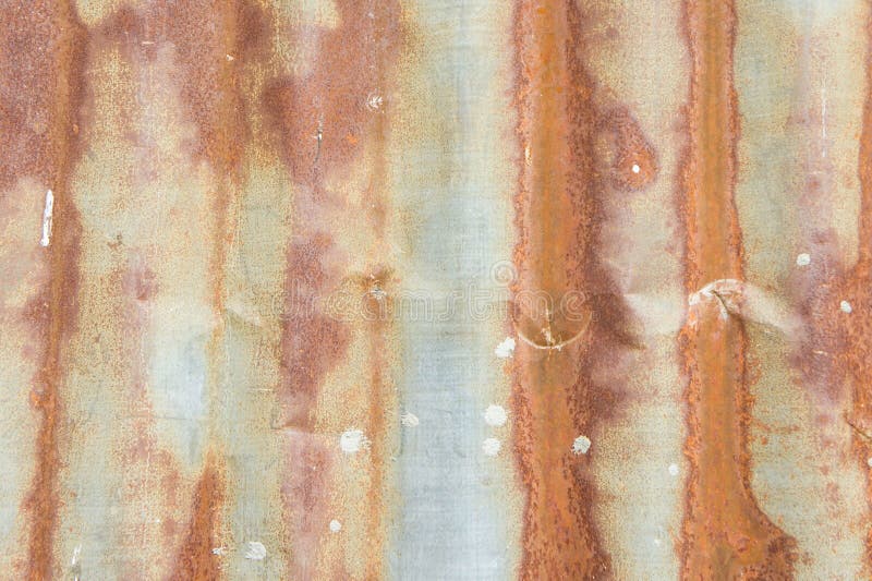 Galvanized Corrugated , Rusty Texture , Rust on Zinc Background Stock ...