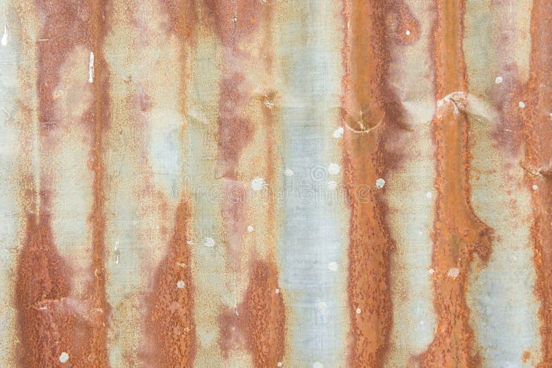 Galvanized Corrugated , Rusty Texture , Rust on Zinc Background Stock ...