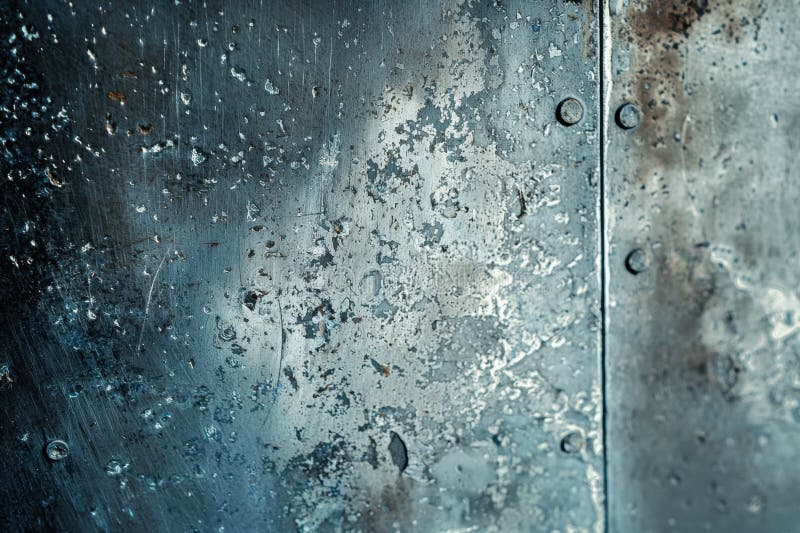 Galvanized Iron Features a Shiny, Durable Metallic Texture that Resists ...