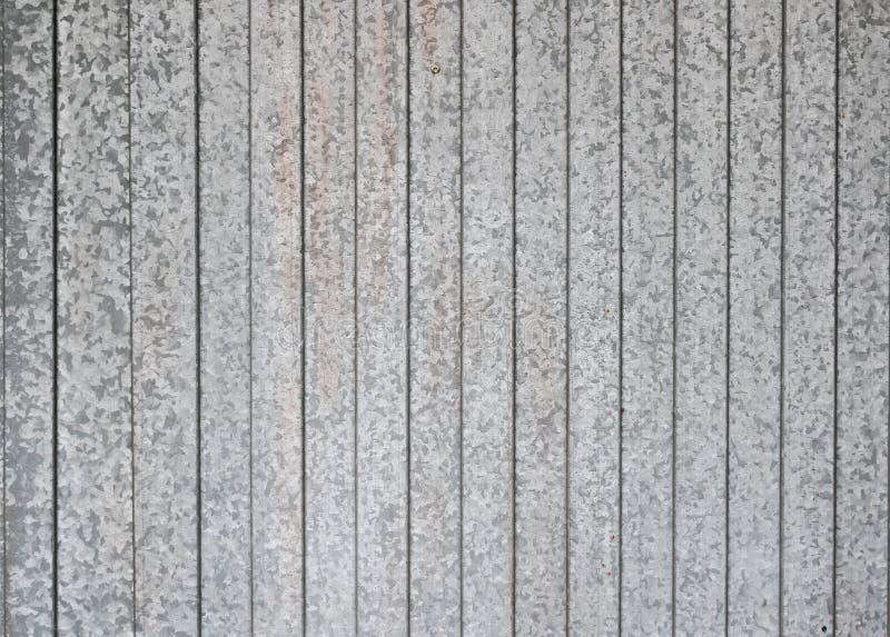 Galvanized Metal Sheet with Vertical Lines Stock Photo - Image of ...
