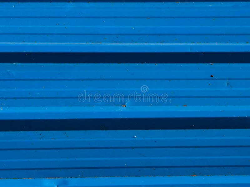 Galvanized Roof Surface Blue for the Background Stock Photo - Image of ...