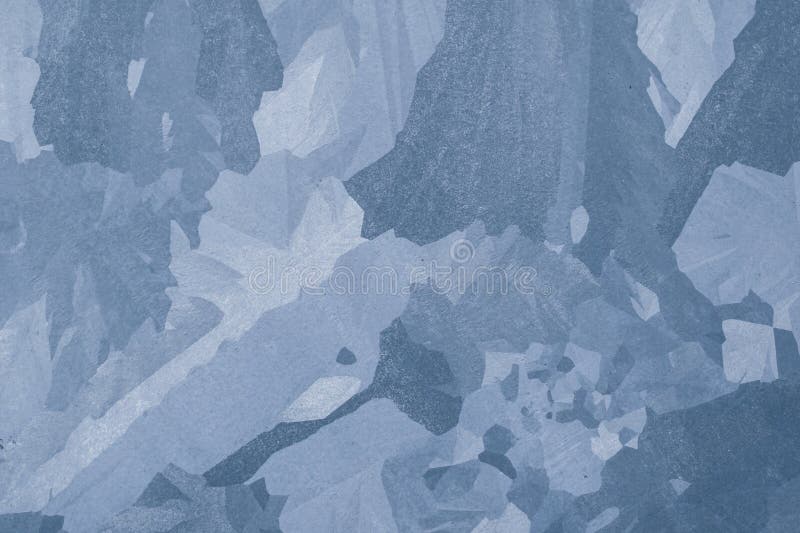 Galvanized Sheet, Crystal Patterns, Zinc Crystals Stock Image - Image ...