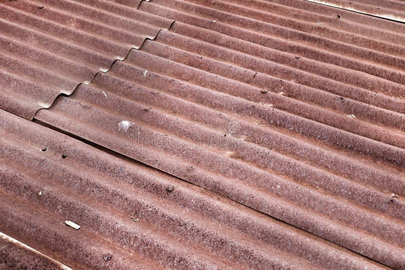 Galvanized Sheet Texture with Rusty Orange Color, Old Zinc, Image for ...