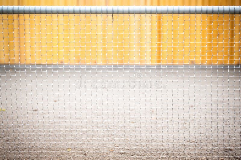 Galvanized Steel Wire Mesh for Fencing Stock Photo - Image of mesh ...
