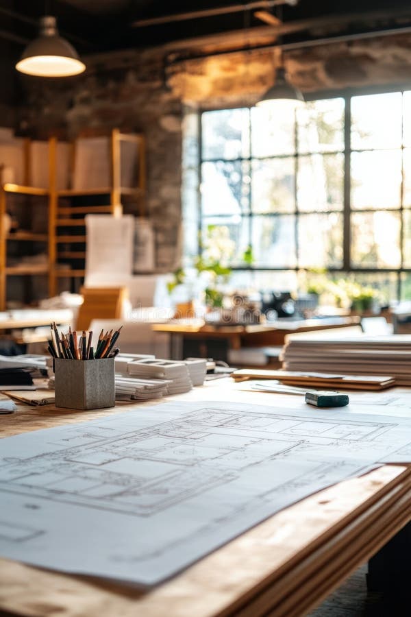 Galvanized Structural Beams, an Architectural Drawing Showcasing the ...