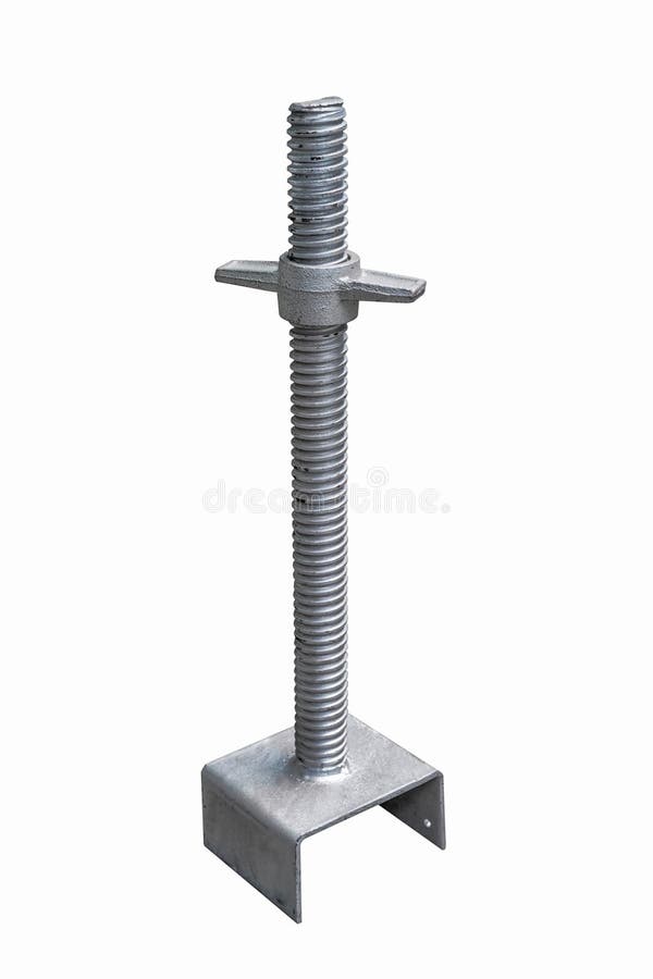 Scaffold Adjustable Jacks Support For Beam And Sla Stock Image - Image ...