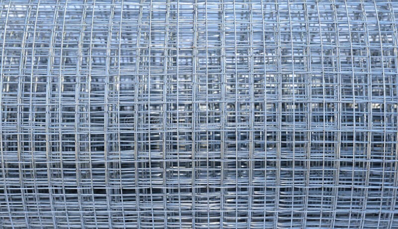 Galvanized welded meshes stock image. Image of grid, mesh - 64528355
