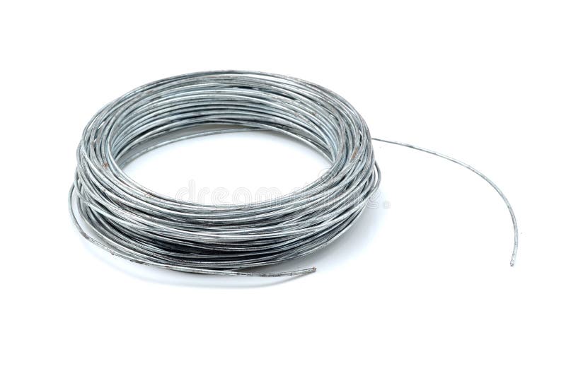 Galvanized wires stock photo. Image of twine, galvanized - 37440620