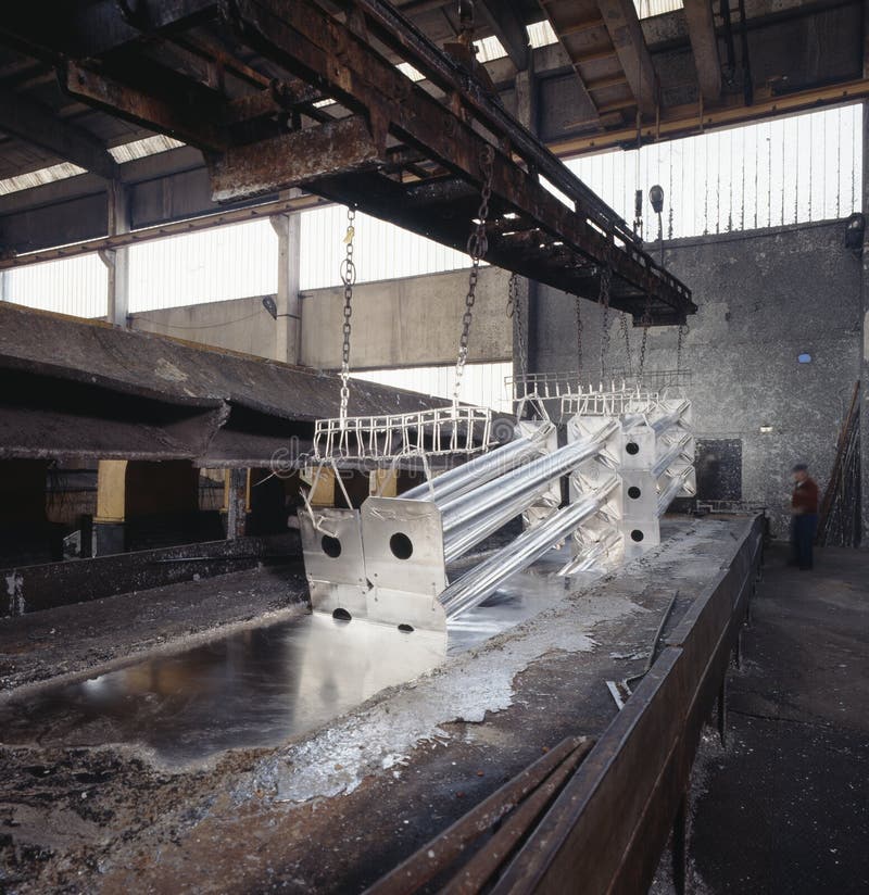 Galvanizing industry stock image. Image of industrial - 22245139