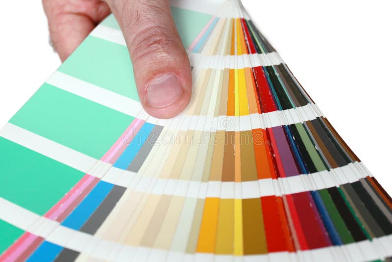 Gama de colores de color imagen de archivo. Imagen de cierre - 12100473