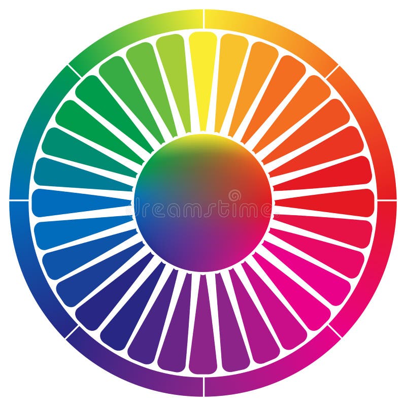 Gama De Colores De Color Abstracta Ilustración del Vector - Ilustración ...