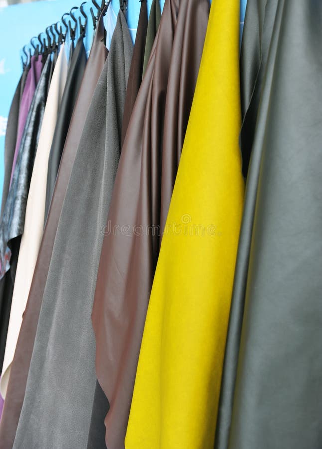 Gama de colores de cuero imagen de archivo. Imagen de desgaste - 16195361