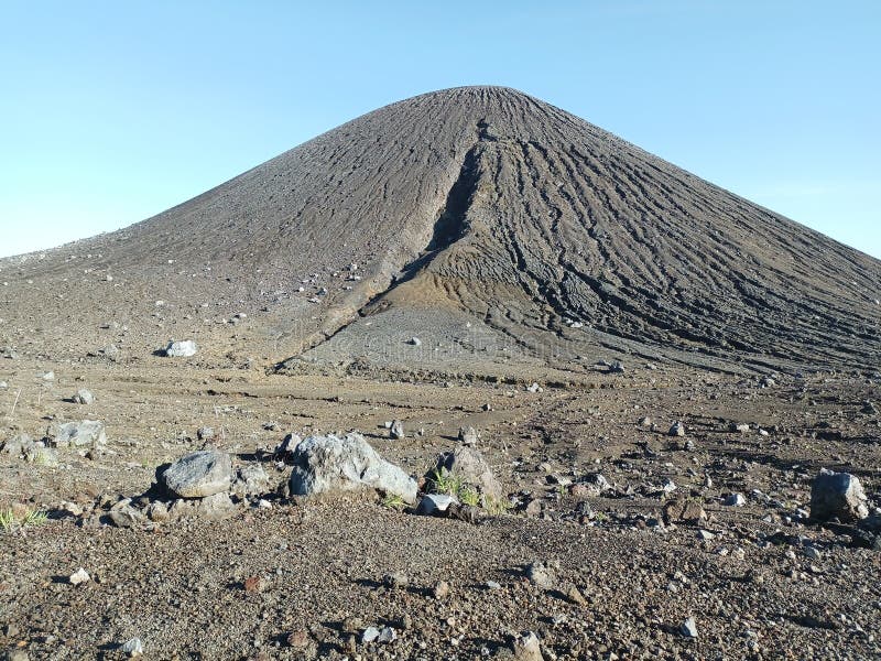Gamalama Mountain at Ternate Island in Indonesia Stock Photo - Image of ...