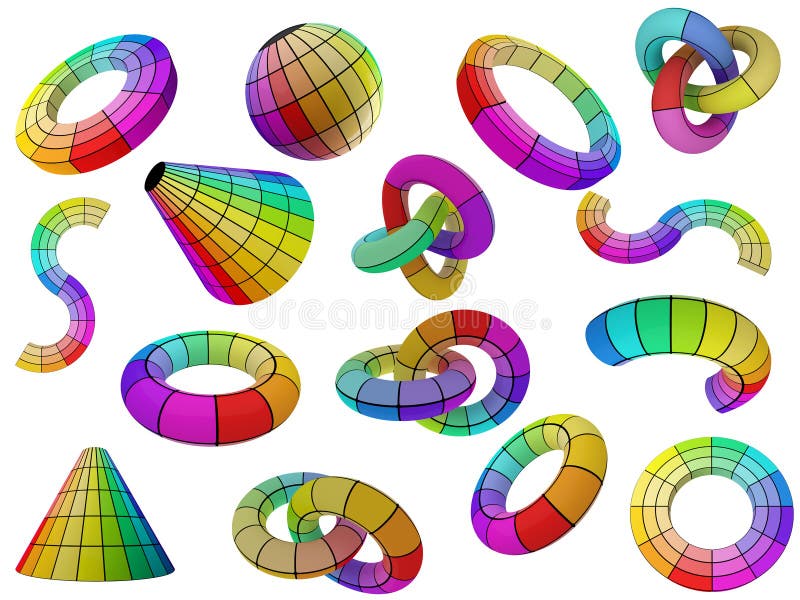 Gamas De Colores Multicoloras Stock de ilustración - Ilustración de ...