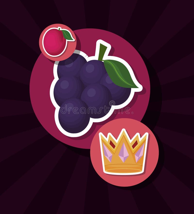Grapes Slot Symbol Stock Illustrations – 89 Grapes Slot Symbol Stock ...