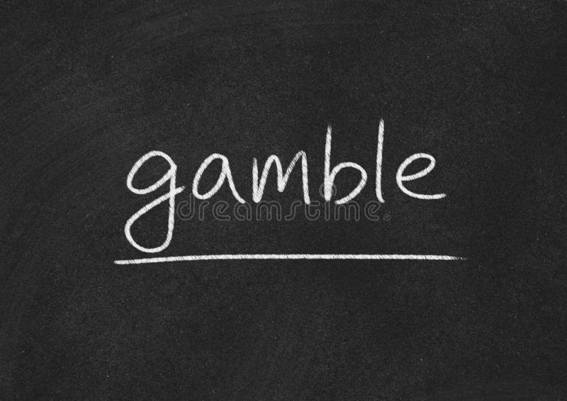 Gamble stock image. Image of education, background, abstract - 165259375