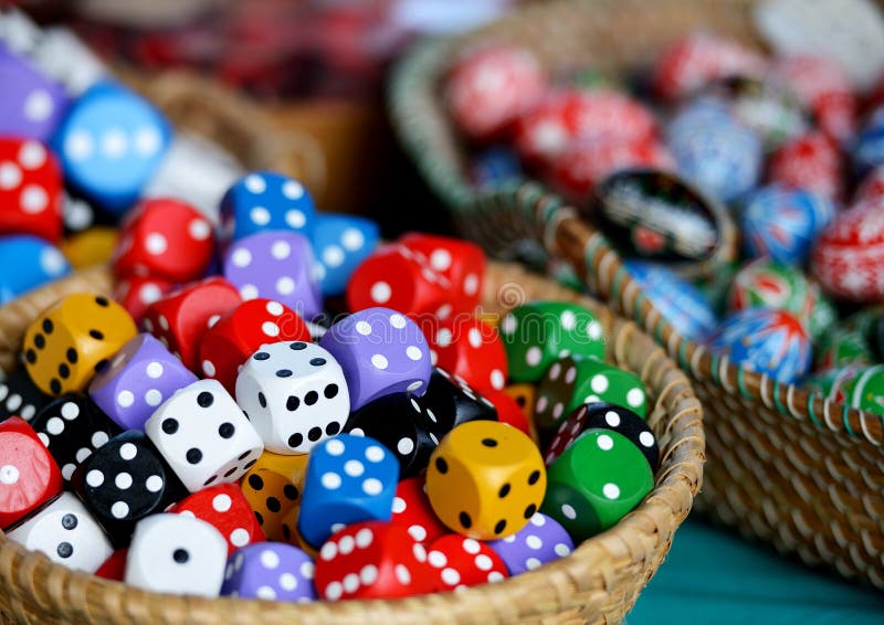 Gamble cubes stock image. Image of gaming, lucky, background - 28924455