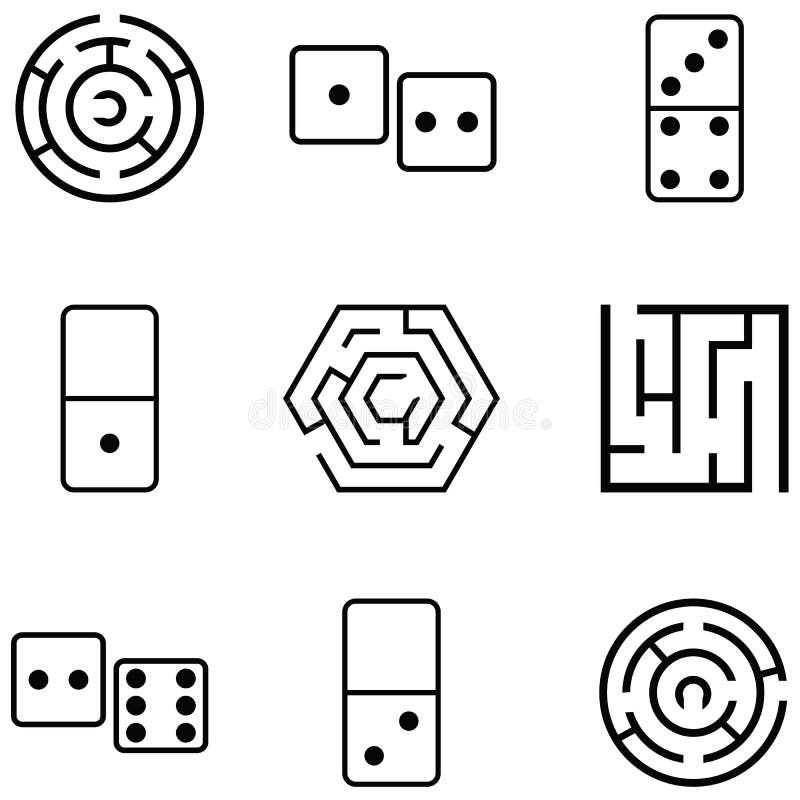Gamble icon set stock vector. Illustration of icon, casino - 120565389