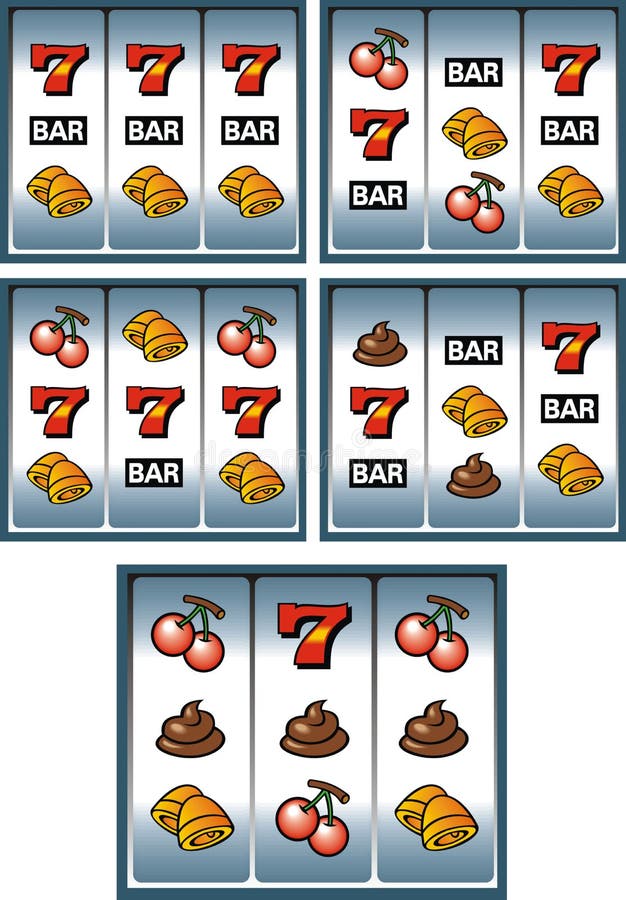 Gamble Machine Icon, Simple Style Stock Vector - Illustration of ...