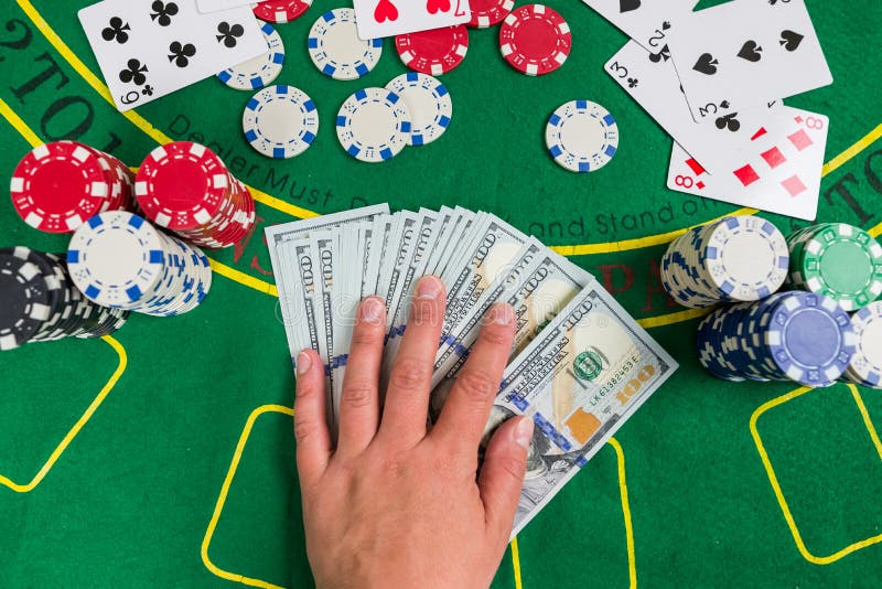 Gamble. Poker concept stock photo. Image of entertainment - 251257962