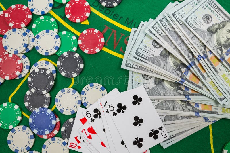 Gamble. Poker concept stock photo. Image of entertainment - 251257962