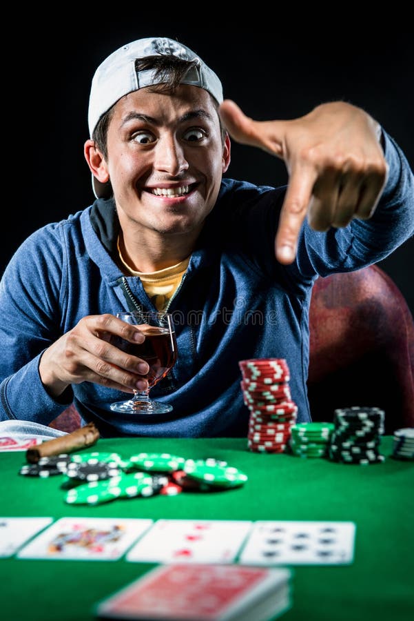 Gambler stock photo. Image of handsome, happy, expression - 34212418