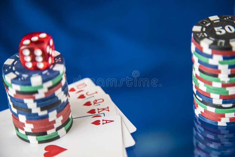 Frame with poker chips stock photo. Image of frame, table - 6660936