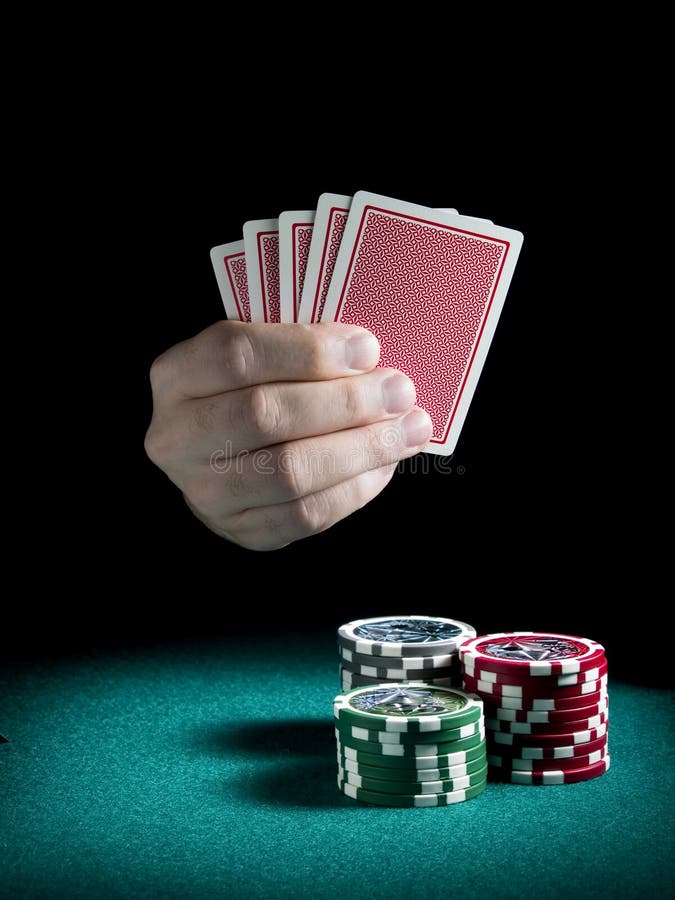 Poker hand royal flush win stock photo. Image of card - 10668258