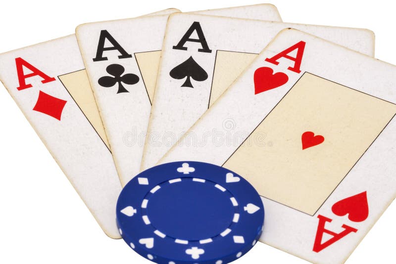 Gambling Items Isolated on White Stock Photo - Image of hearts, symbol ...