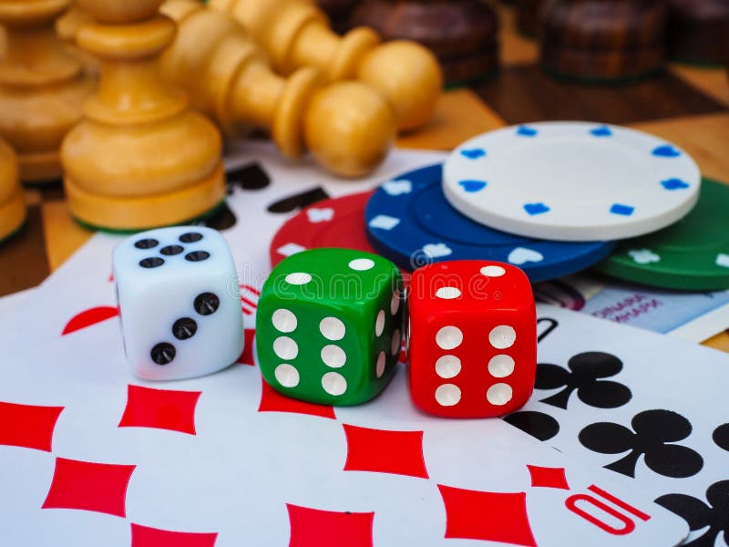 Gambling and mind games stock photo. Image of games, diamonds - 98183664