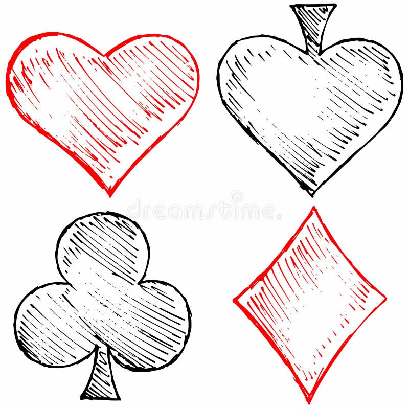 Poker Sketch Stock Illustrations – 1,655 Poker Sketch Stock ...