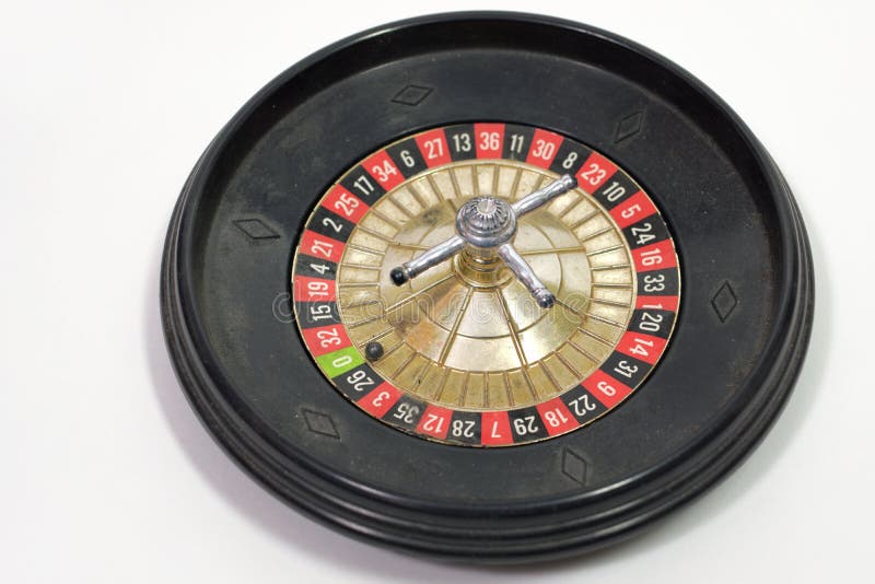 Gambling Toy, Freestanding Roulette Wheel Stock Image - Image of casino ...