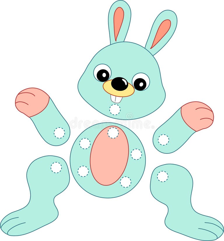 Rabbit Out Cut Stock Illustrations – 1,520 Rabbit Out Cut Stock ...