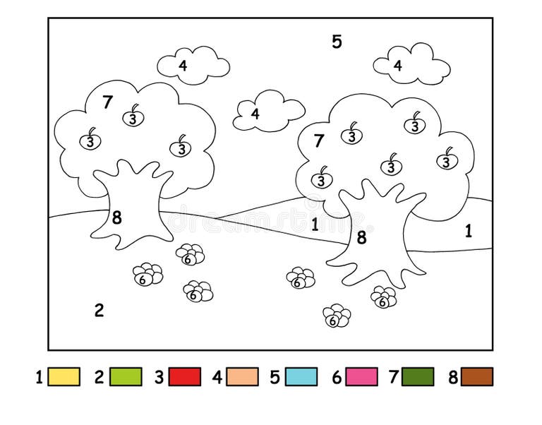 Color Wood Children Stock Illustrations – 9,239 Color Wood Children ...