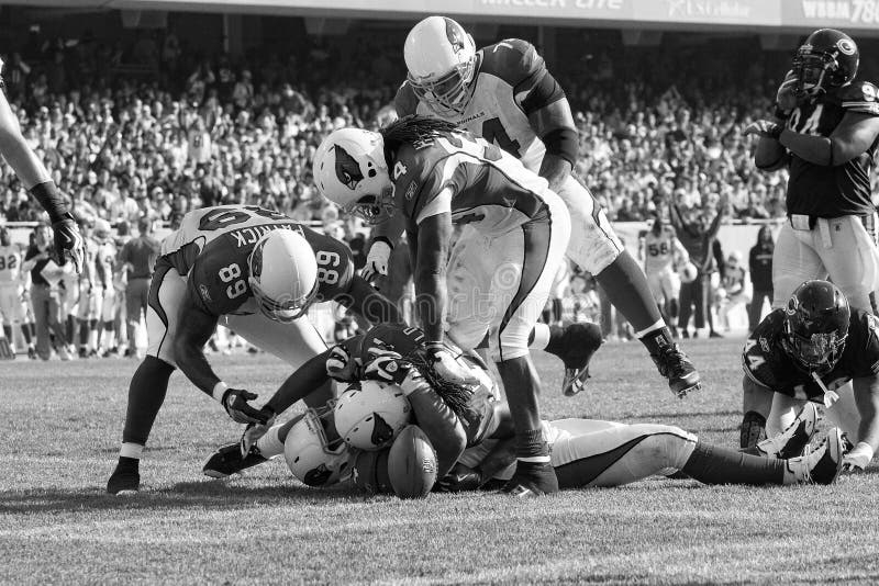 Game Action in the NFL. editorial stock image. Image of physical ...