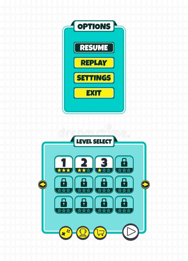 Video Game Meter Stock Illustrations – 310 Video Game Meter Stock ...