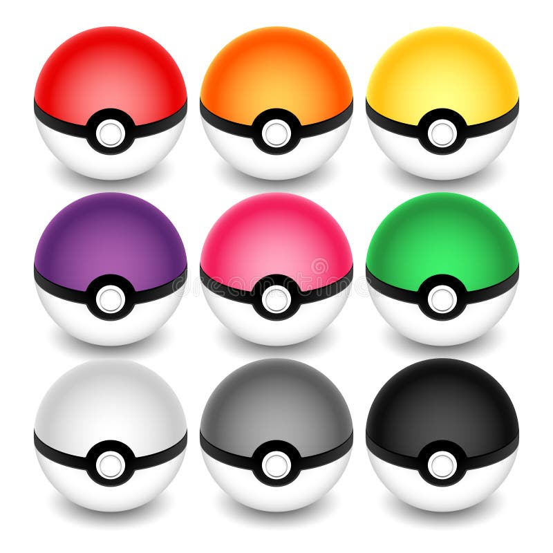 Pokeball Vector Stock Illustrations – 684 Pokeball Vector Stock ...